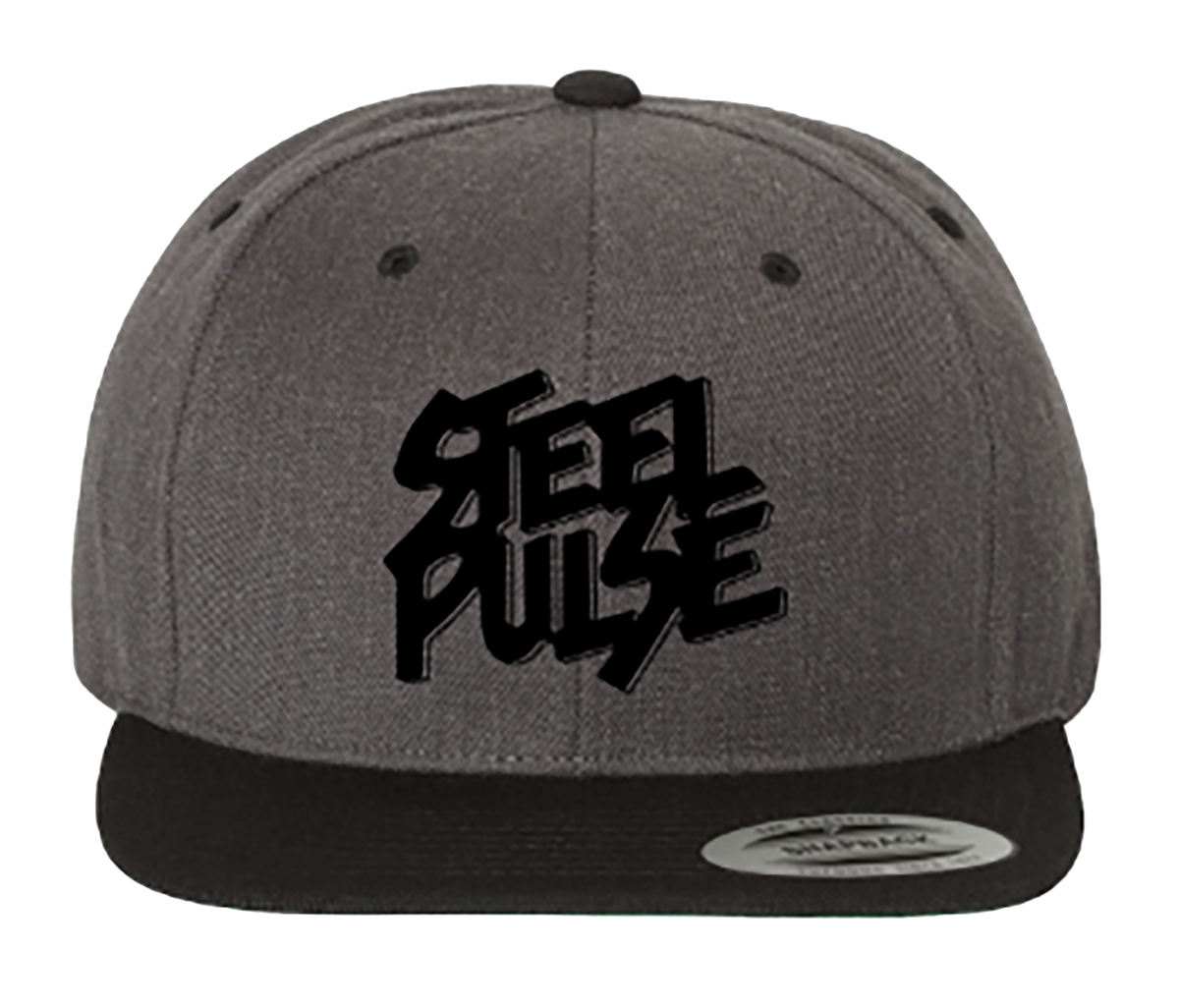 Classic Logo Snapback Grey/Black – Steel Pulse